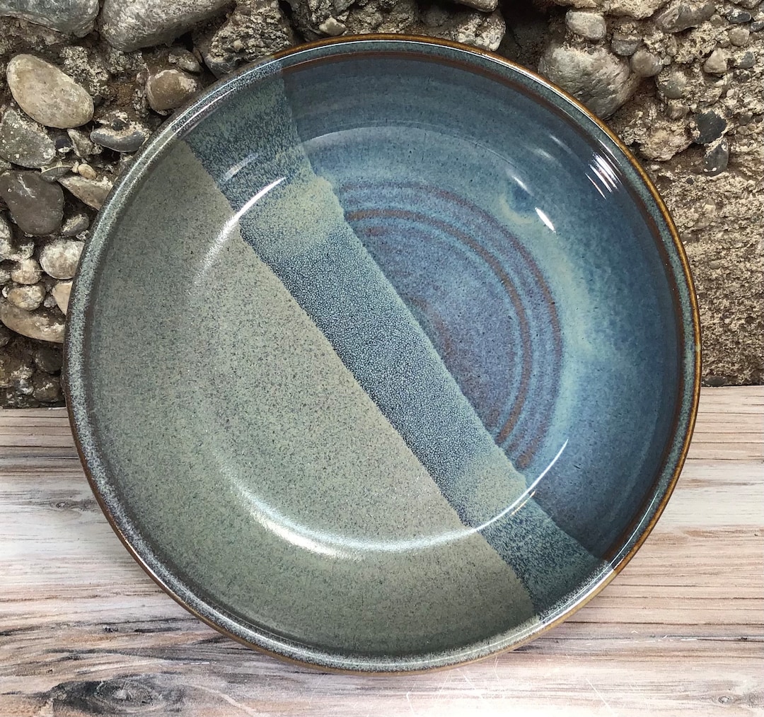 Handmade Pottery Pasta Bowl--ceramic Pasta Bowl--5 Cup Serving Bowl ...