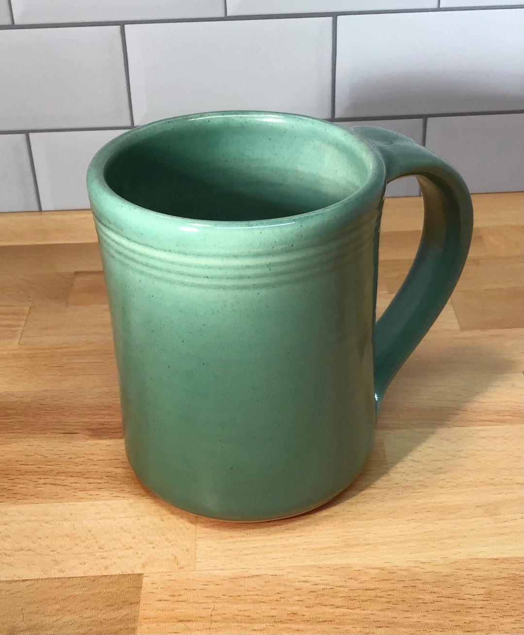 Large Handmade Stoneware Mugpottery Coffee/tea Muglarge 14oz Ceramic ...