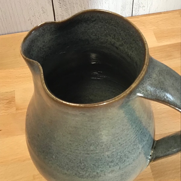 Red Ceramic Pitcher - Etsy