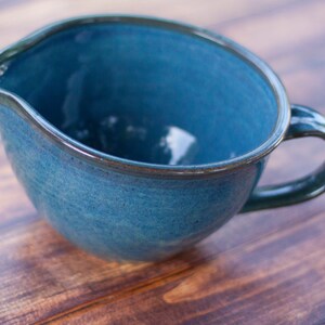 Handled Mixing Bowlhandmade Ceramic Mixing Bowltwilightpottery Mixing ...
