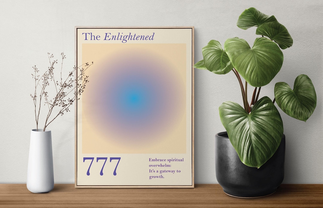 The Enlightened Printable Aura Poster Wall Art 300DPI - Etsy