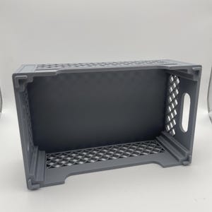 3D Printed Stackable Desktop Storage Crates - Modular Office Organizer ...