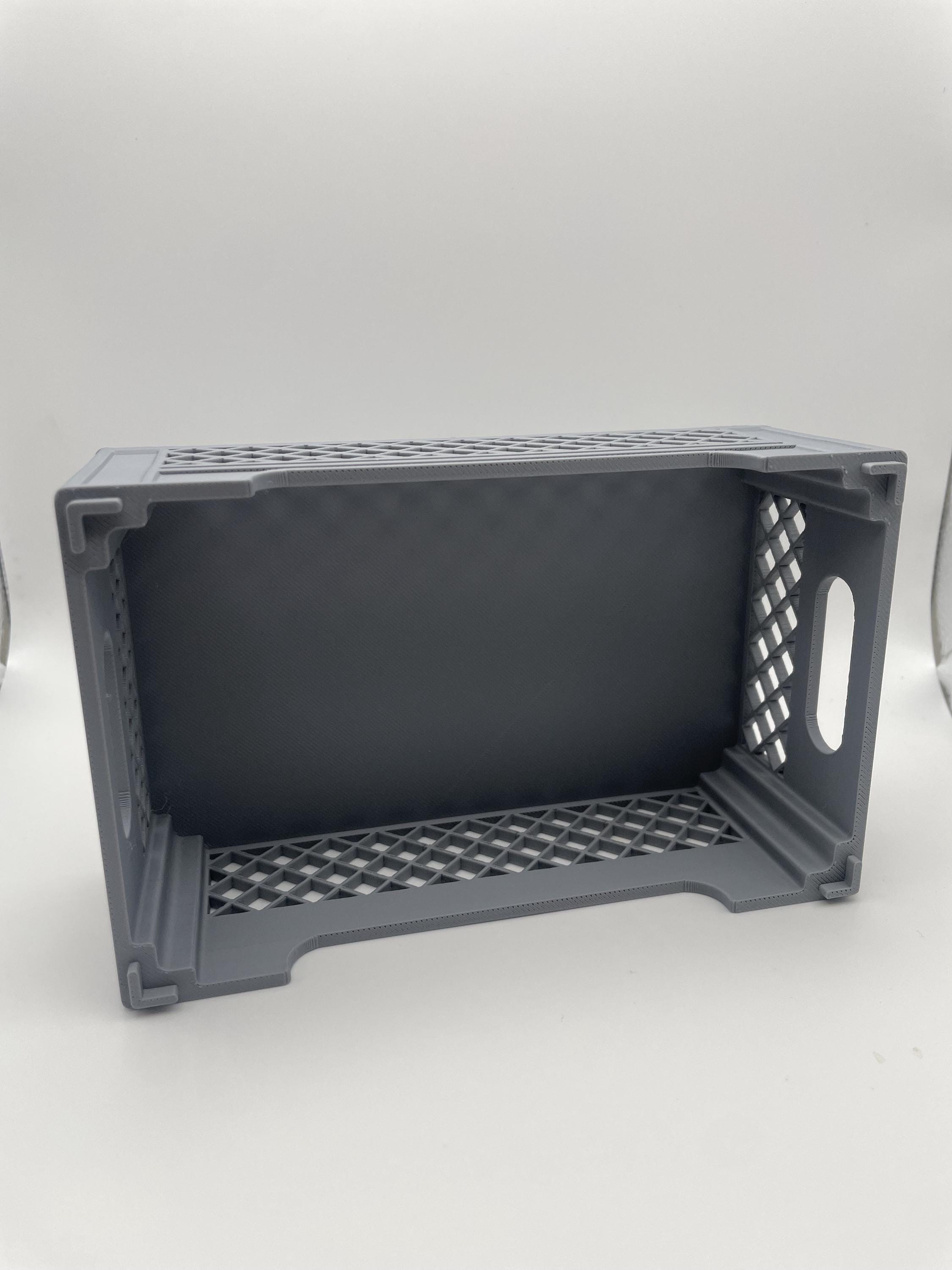 3D Printed Stackable Desktop Storage Crates - Modular Office Organizer ...