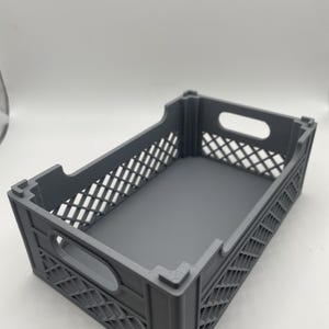 3D Printed Stackable Desktop Storage Crates - Modular Office Organizer ...
