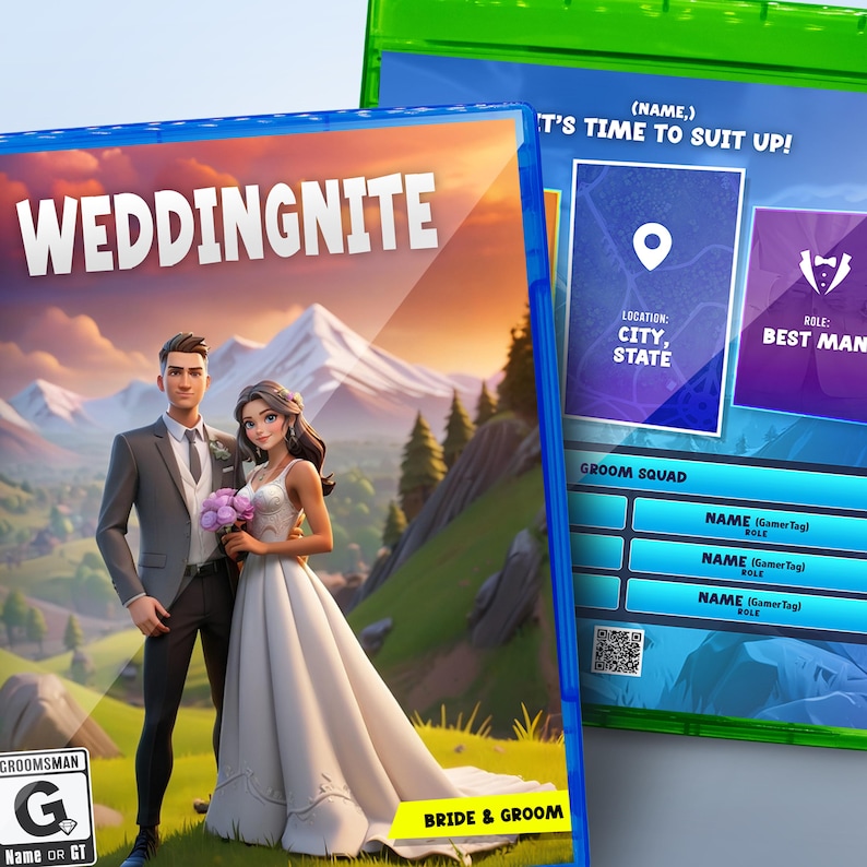 Groomsman Proposal Video Game Case – Weddingnite, Personalized Gift - Etsy