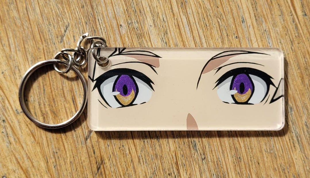 Bungo Stray Dogs Atsushi Keychain Glass Painting Glass Painting Anime ...
