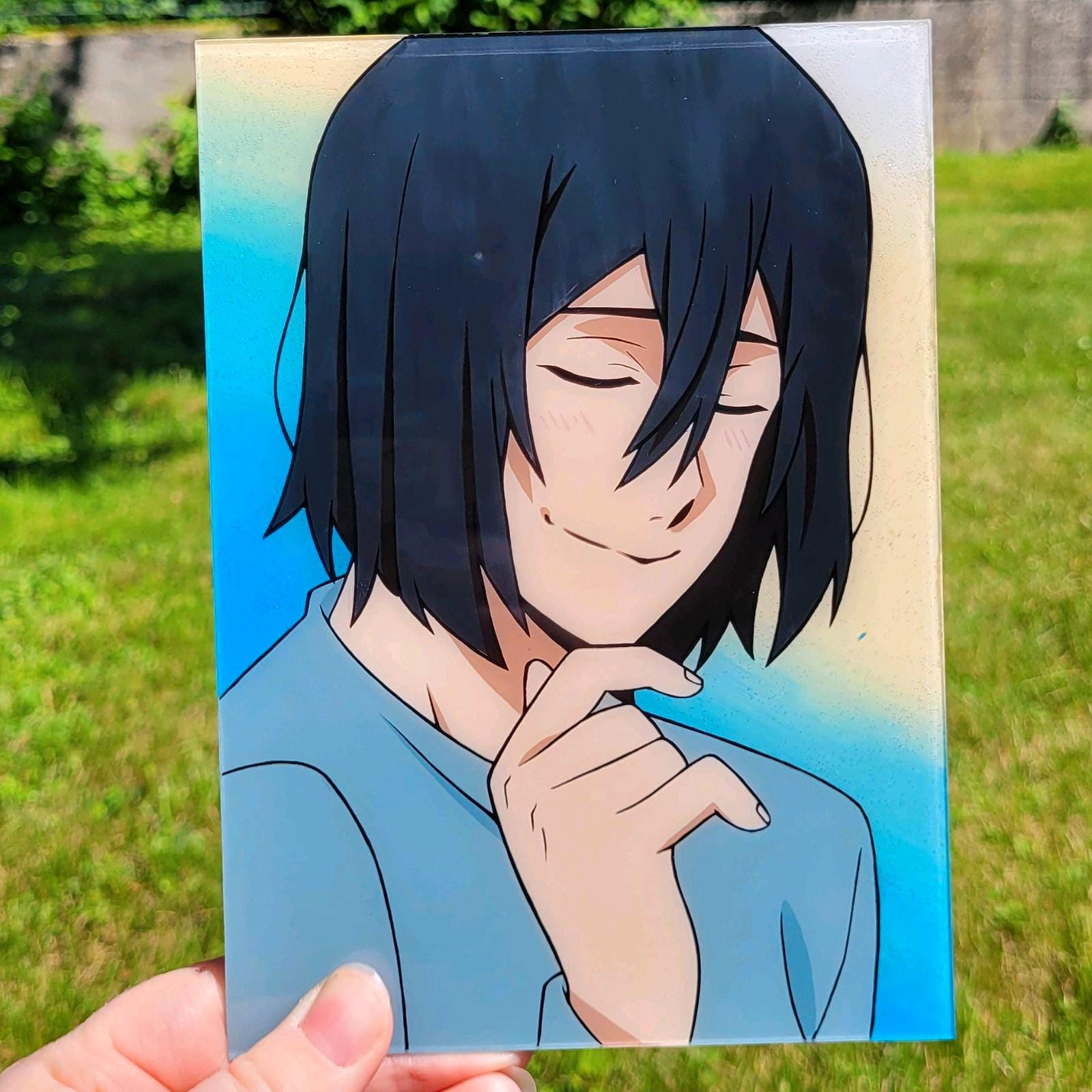 Bungo Stray Dogs Fyodor Glass Painting Glass Painting Anime Manga - Etsy