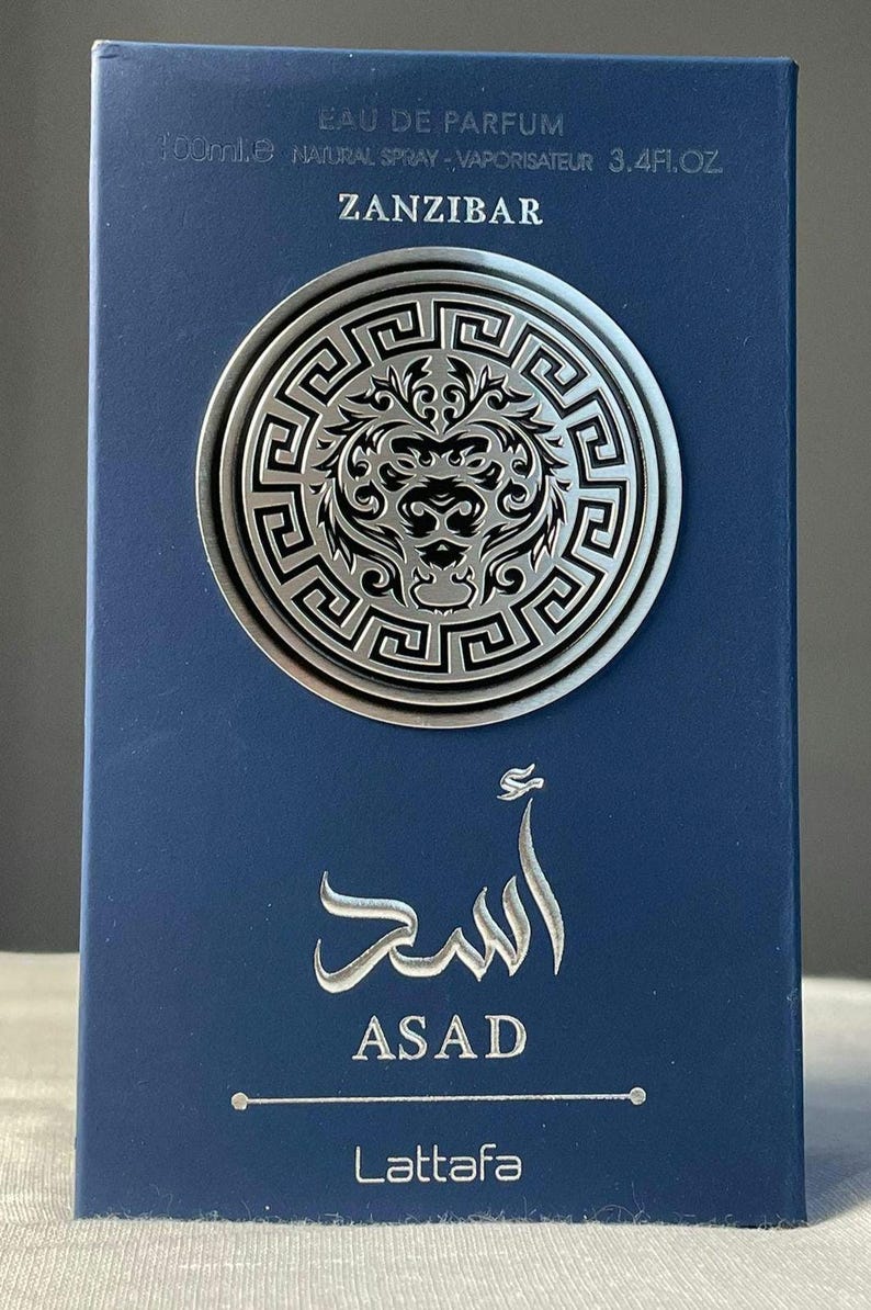 ASAD Zanzibar by Lattafa 100ml - Etsy