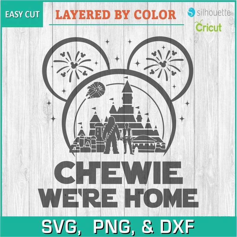 Chewy Were Home Svg - Etsy