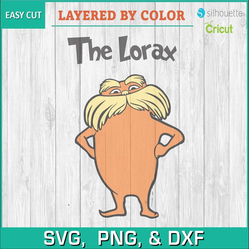 Lorax Svg for Cricut - Etsy