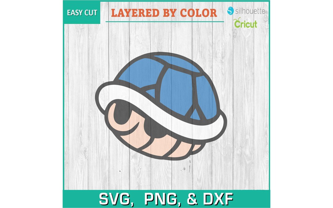 Blue Shell, Luigi, Mario, Video Games - Silhouettes Digital Download ...