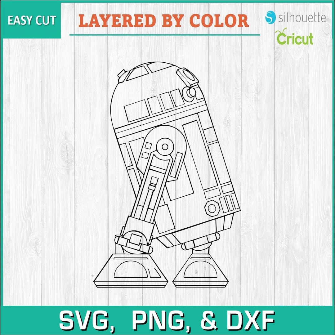 Star Wars, R2d2 Side Profile, Drone, Robot, Rebels, Empire - Silhouette ...