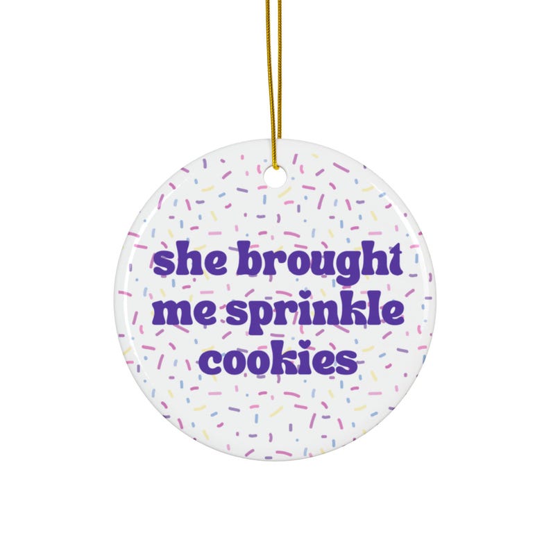 She Brought Me Sprinkle Cookies Bravo Fan Ornament - Etsy