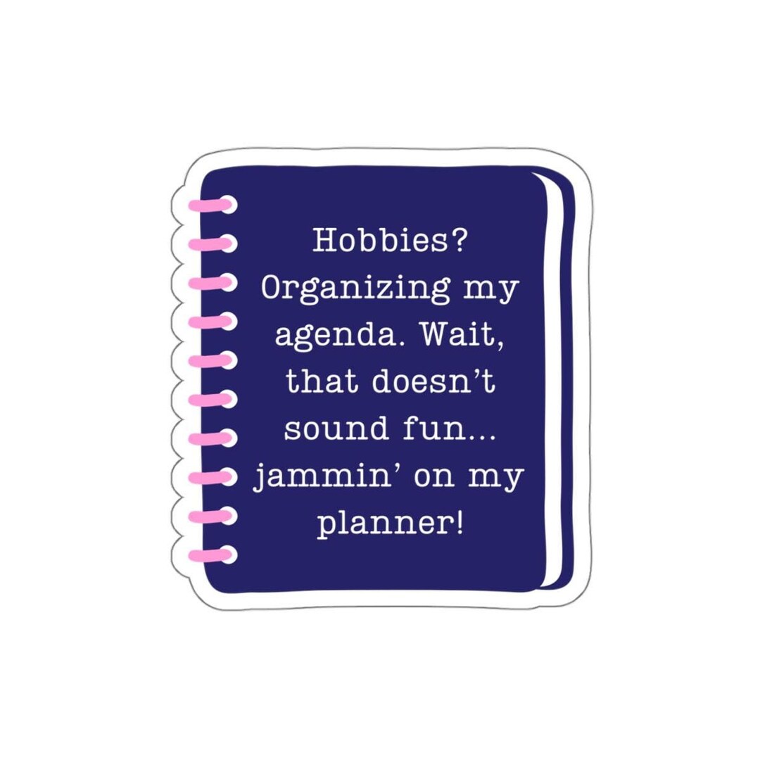 Jammin' on My Planner Sticker | Parks & Rec Parody - Etsy