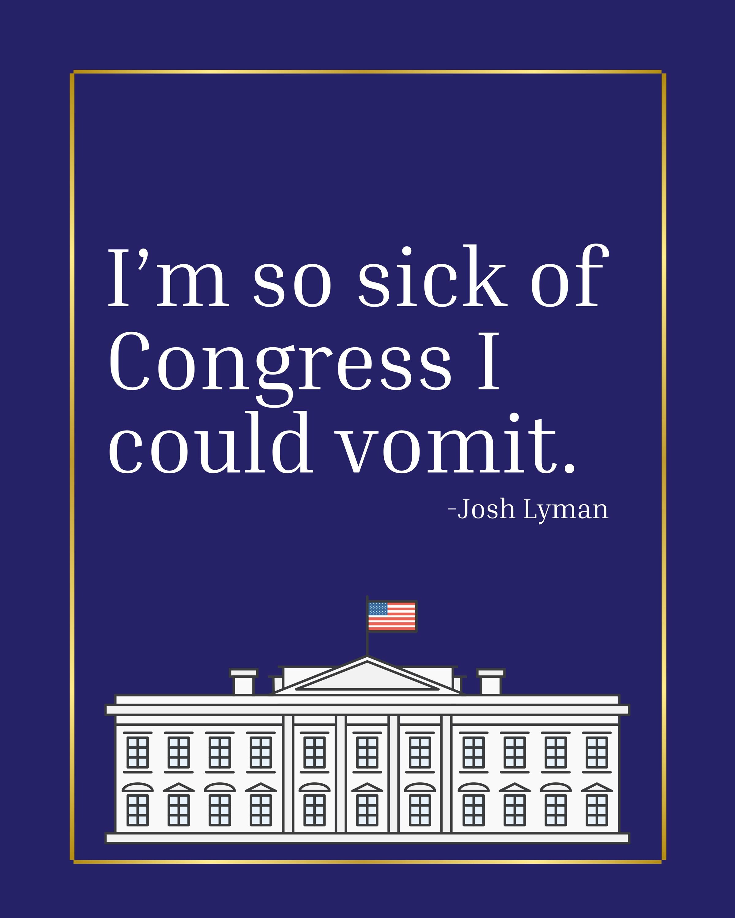 Josh Lyman West Wing Quote Poster - Etsy