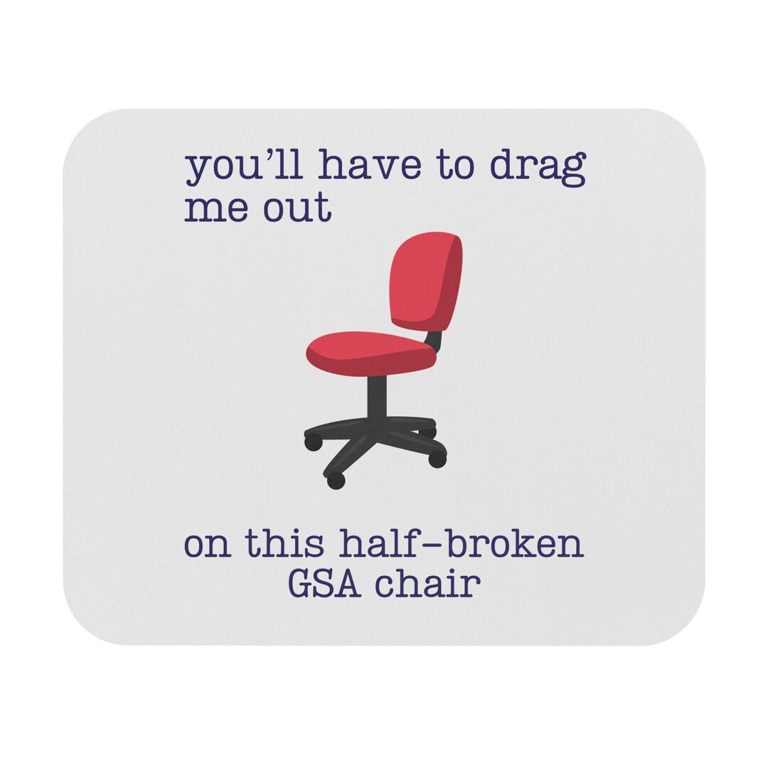 You'll Have to Drag Me Out Mouse Pad - Etsy
