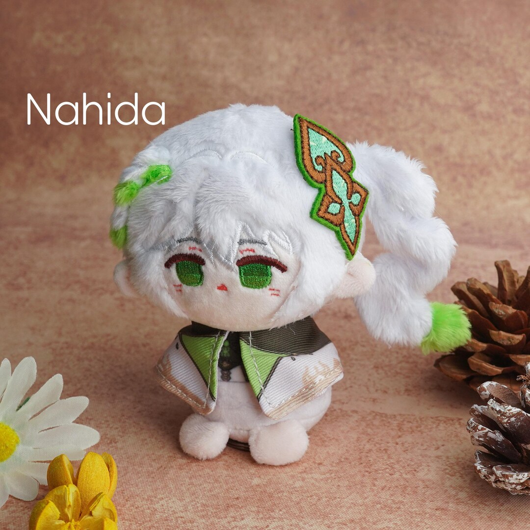 Genshin Impact Plush Toy on Nahida, Equipped With Plush Accessories ...