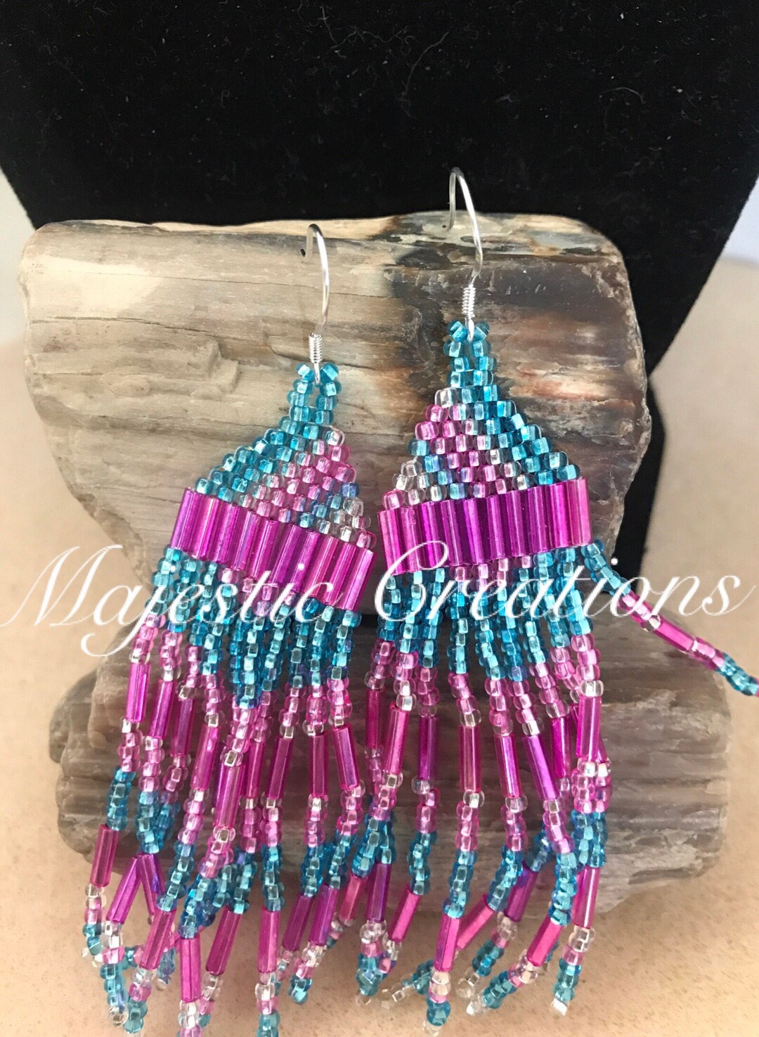 Native American Inspired - Native American Style - Beaded Dangles ...