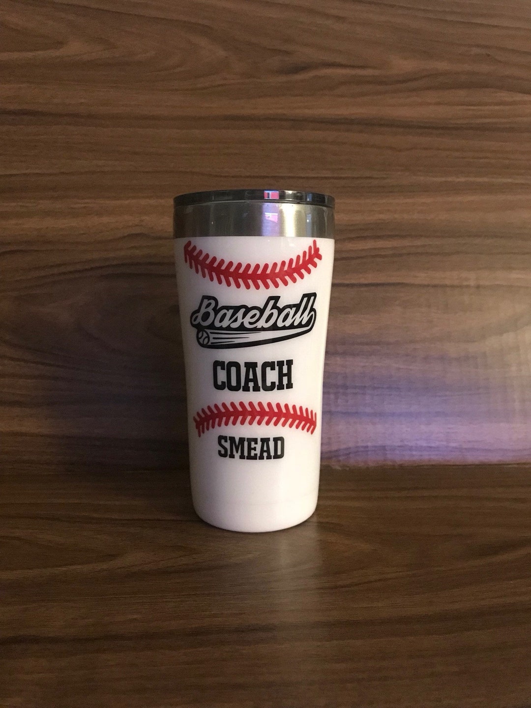 Baseball Cup Coach cup Baseball Mom Cup Stainless Steel - Etsy.de