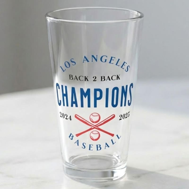 Dodgers Back to Back Cup - Etsy