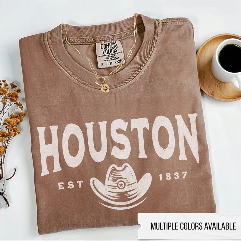 Houston Shirt - Etsy