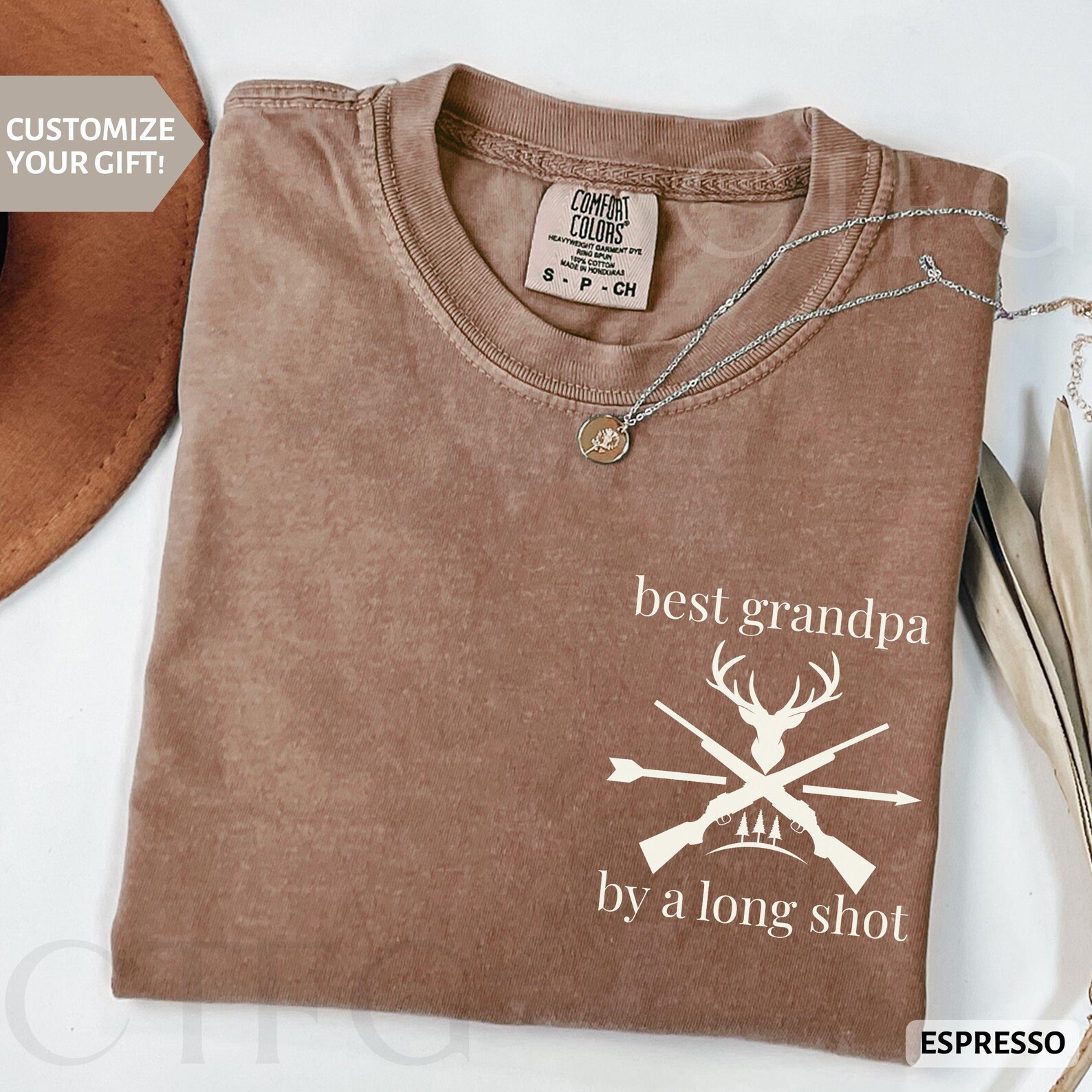 Grandpa Hunting Gift Hunting Grandpa Shirt for Fathers Day Gift for ...