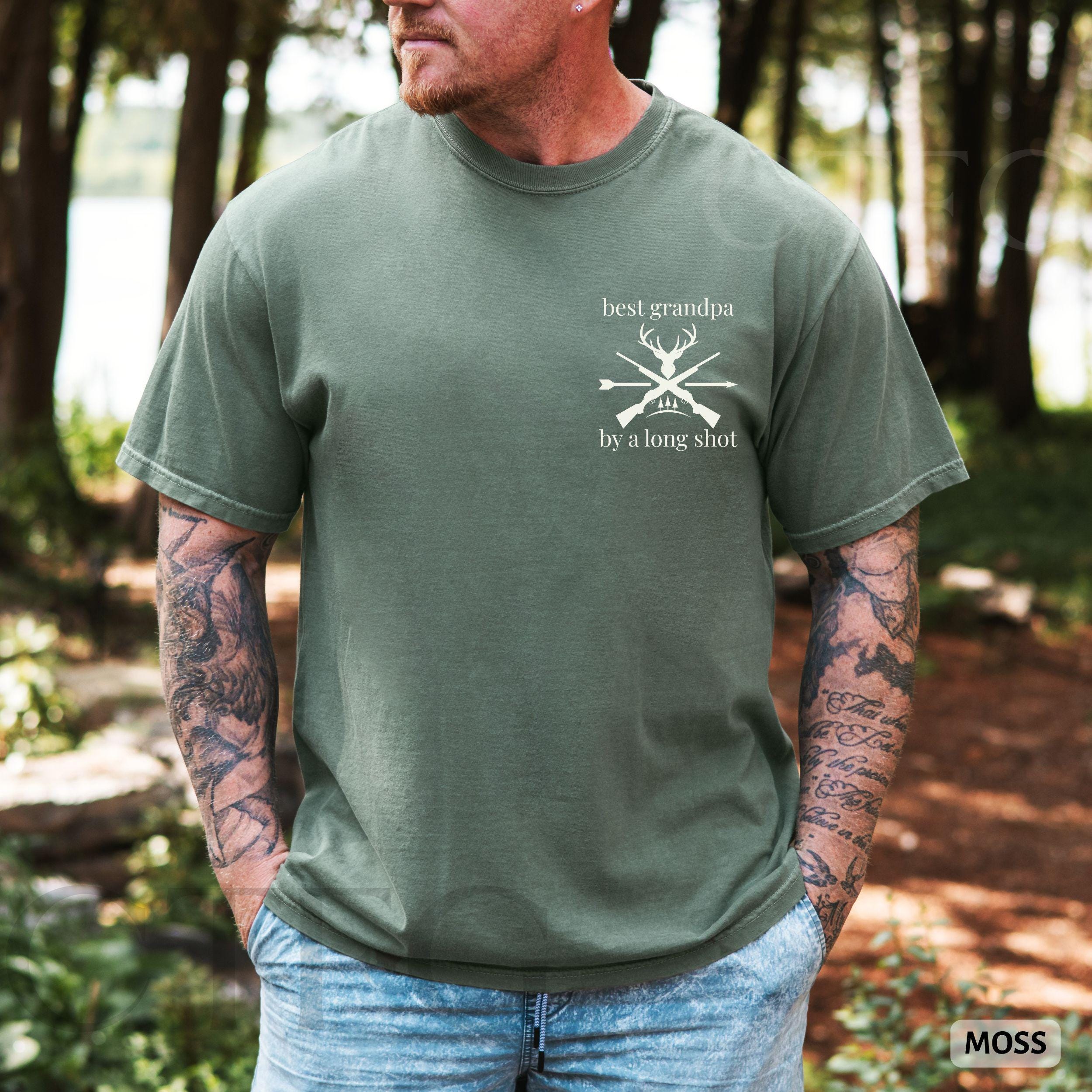 Grandpa Hunting Gift Hunting Grandpa Shirt for Fathers Day Gift for ...