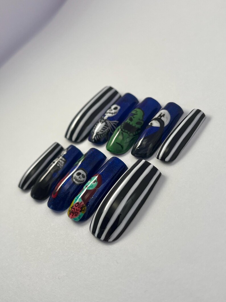Custom Handmade Press-ons - Etsy