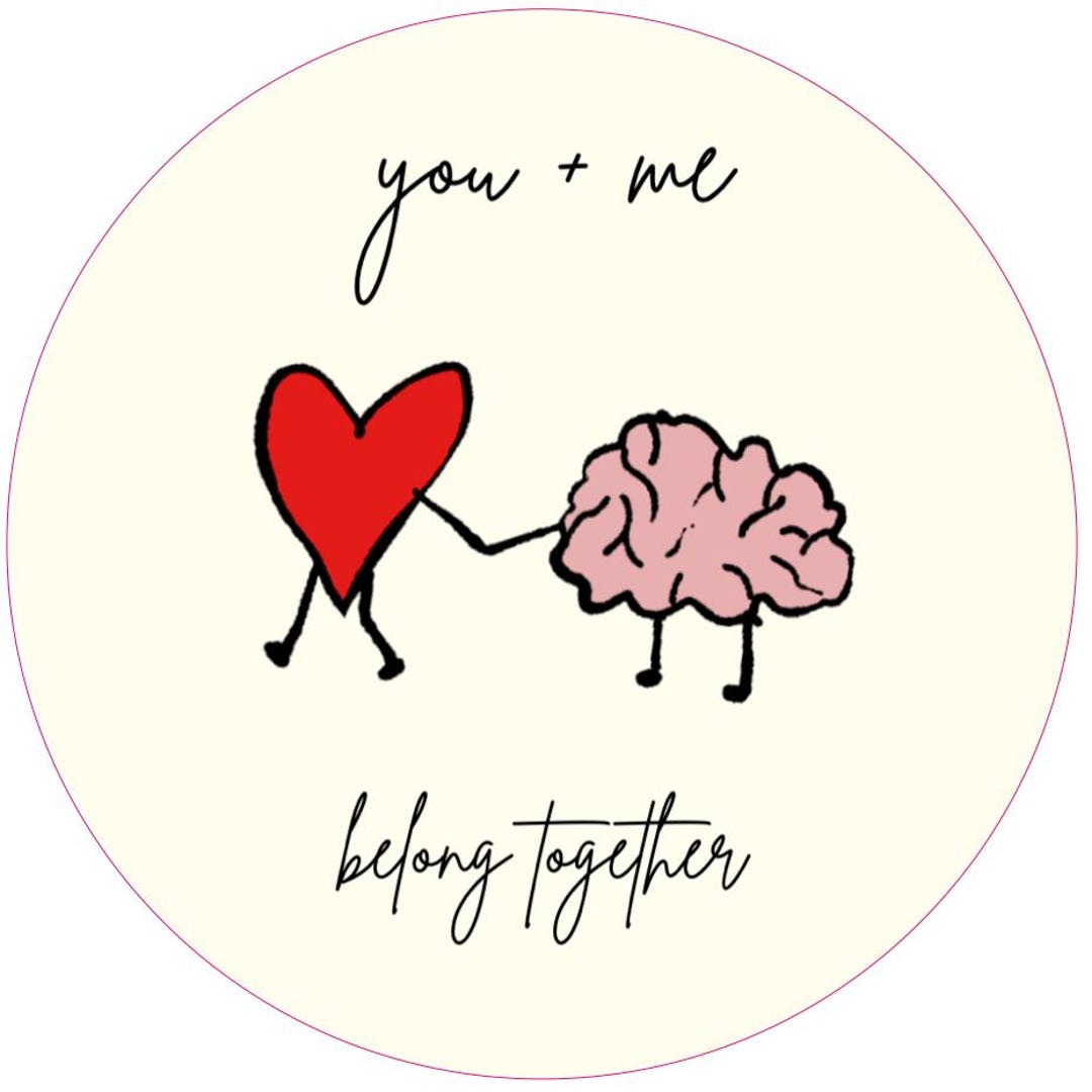 Mental Health Inspired Sticker, Supportive Mental Health Stickers ...