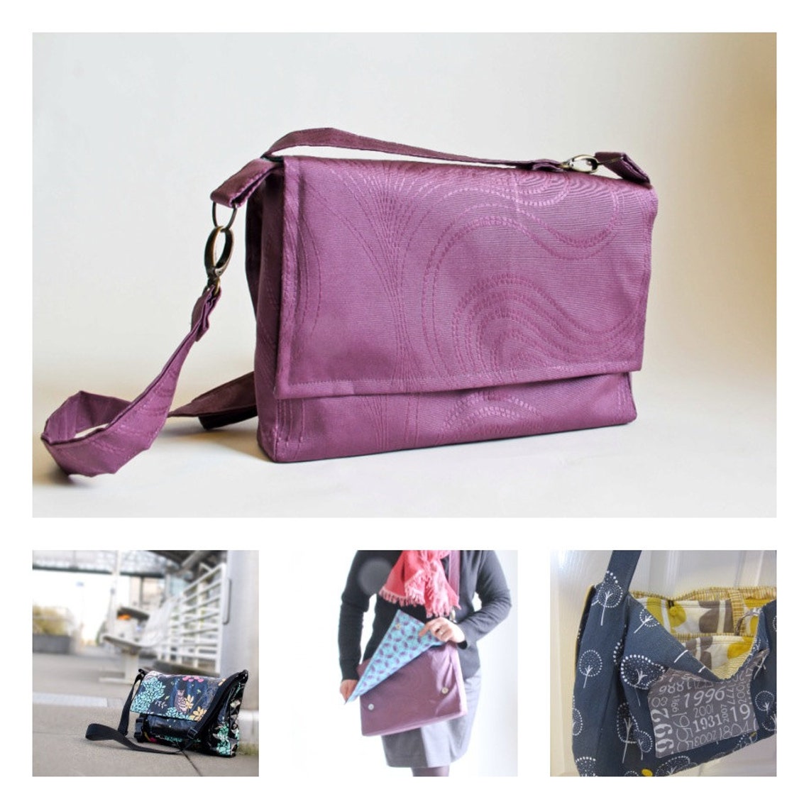 PDF Pattern- the Commissionaire Bag - Etsy