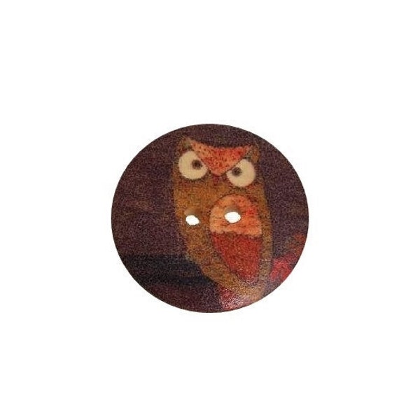 Owl Buttons - Etsy