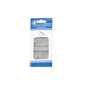 12 Side Hole Needles, Stainless Steel Sewing Needles, 3 Sizes, - Etsy