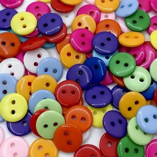 Plastic Buttons - Etsy