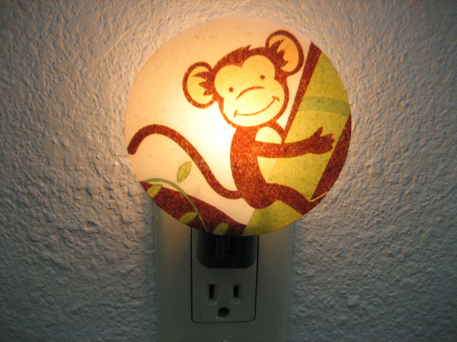 Monkey Night Light 1 Ideal for Entrance, Hallway, Bathroom, Bedroom ...