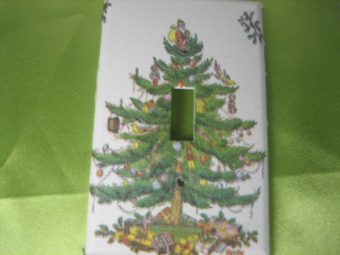 Light Switch Plate Christmas Tree - Etsy