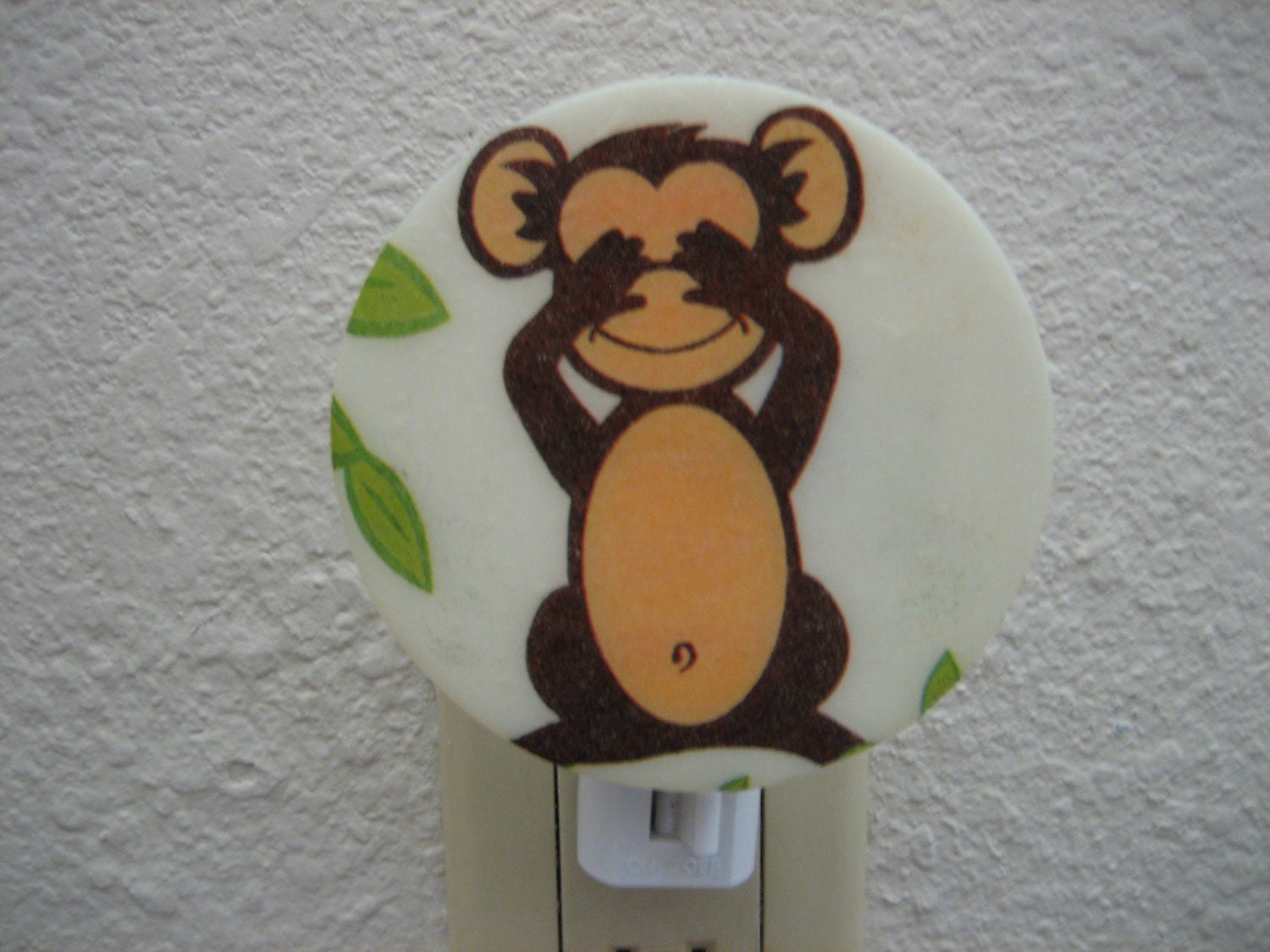 Monkey Night Light 2 Ideal for Entrance,hallway, Bathrom, Bedroom and ...