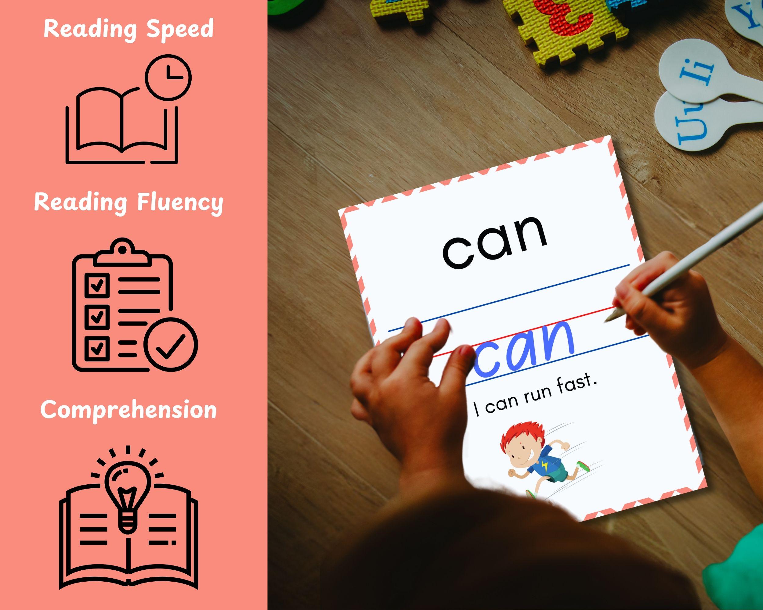 Printable Sight Words Flash Cards for Kids | 128 Dolch & Fry Words ...