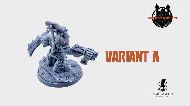 Gutbrakah Orc Ork Miniature Perfect for Dnd and Wargaming Tabletop ...