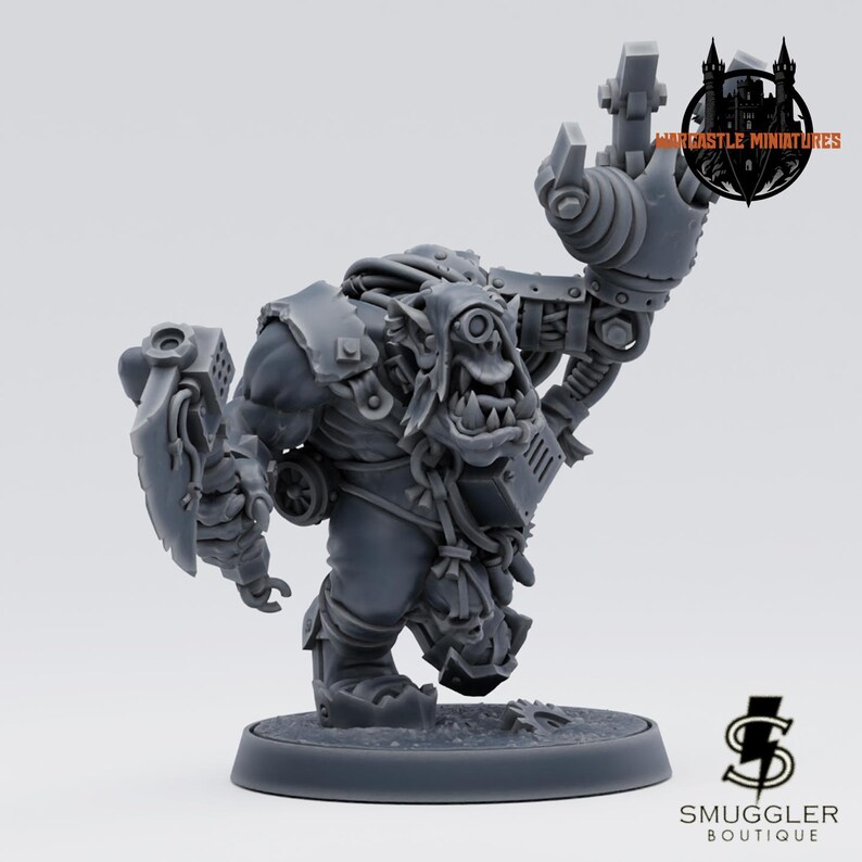 Grazgokh Bionic Medic Orc Ork Miniature Tabletop Figurine Perfect for ...