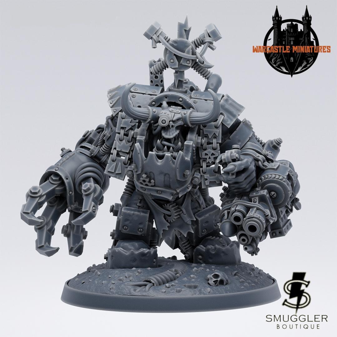 Gutkrusha in Mega Armor Orc Ork Miniature Tabletop Figurine Perfect for ...