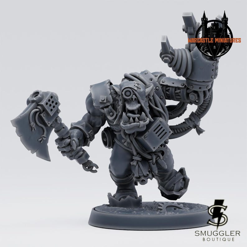Grazgokh Bionic Medic Orc Ork Miniature Tabletop Figurine Perfect for ...