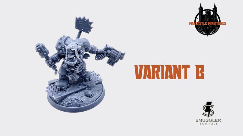 Gutbrakah Orc Ork Miniature Perfect for Dnd and Wargaming Tabletop ...