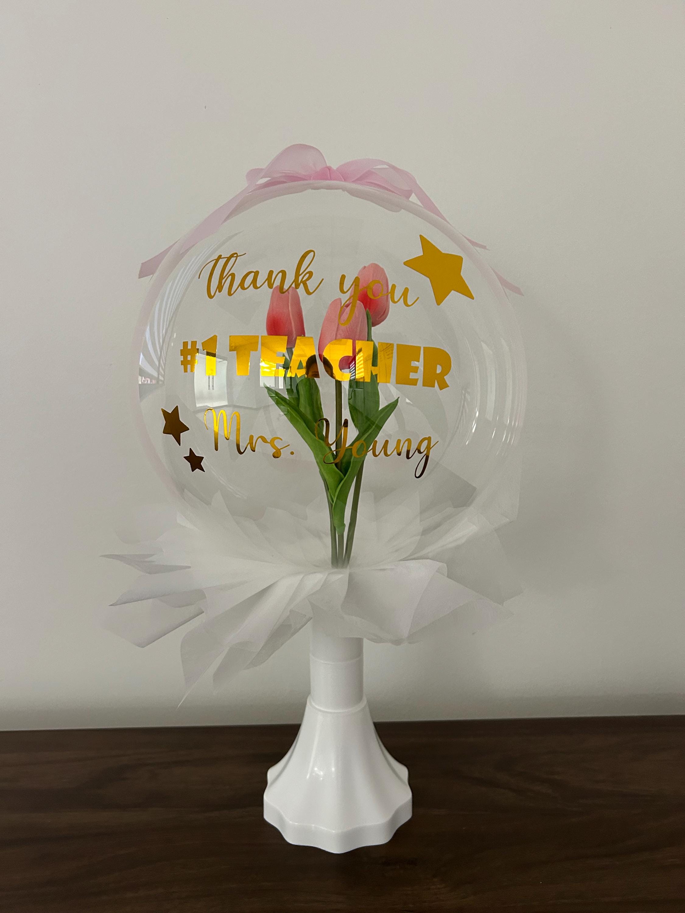Bobo Balloon Stand Balloon Stand Handle Plastic Stand Flower Balloon ...