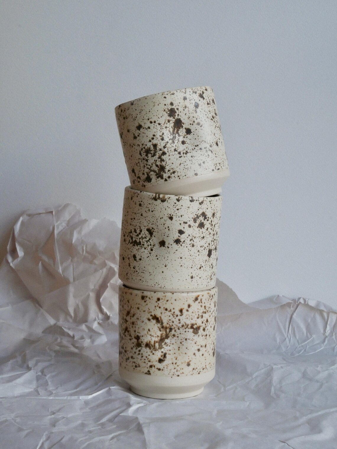 Ceramic Pinch Cup, Pottery Cup, Ceramic Tumbler, Handmade and ...