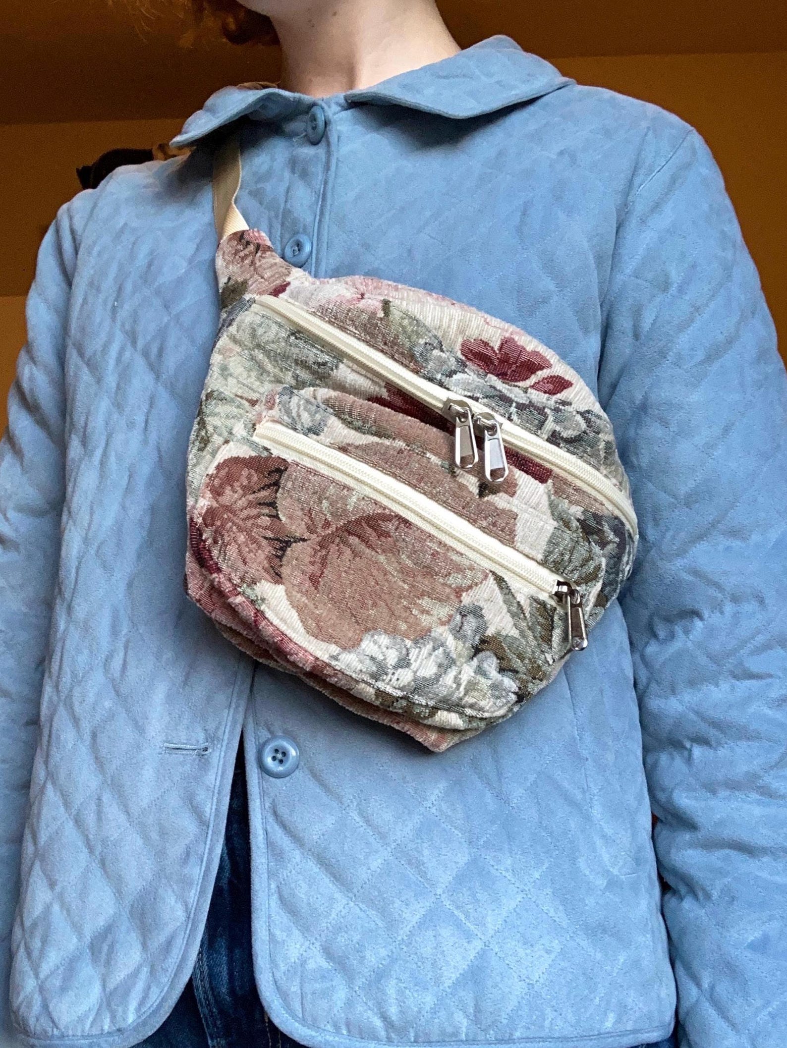 Floral Tapestry Belt Bag (made to Order) - Etsy