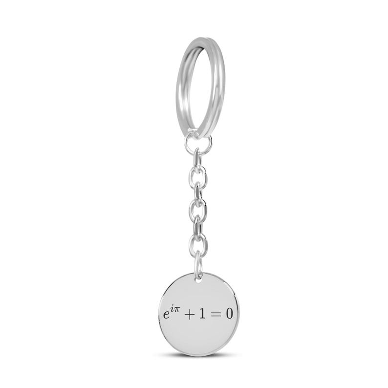 Euler's Identity Equation Keychain Geeky Math Gift for Him, Physics ...