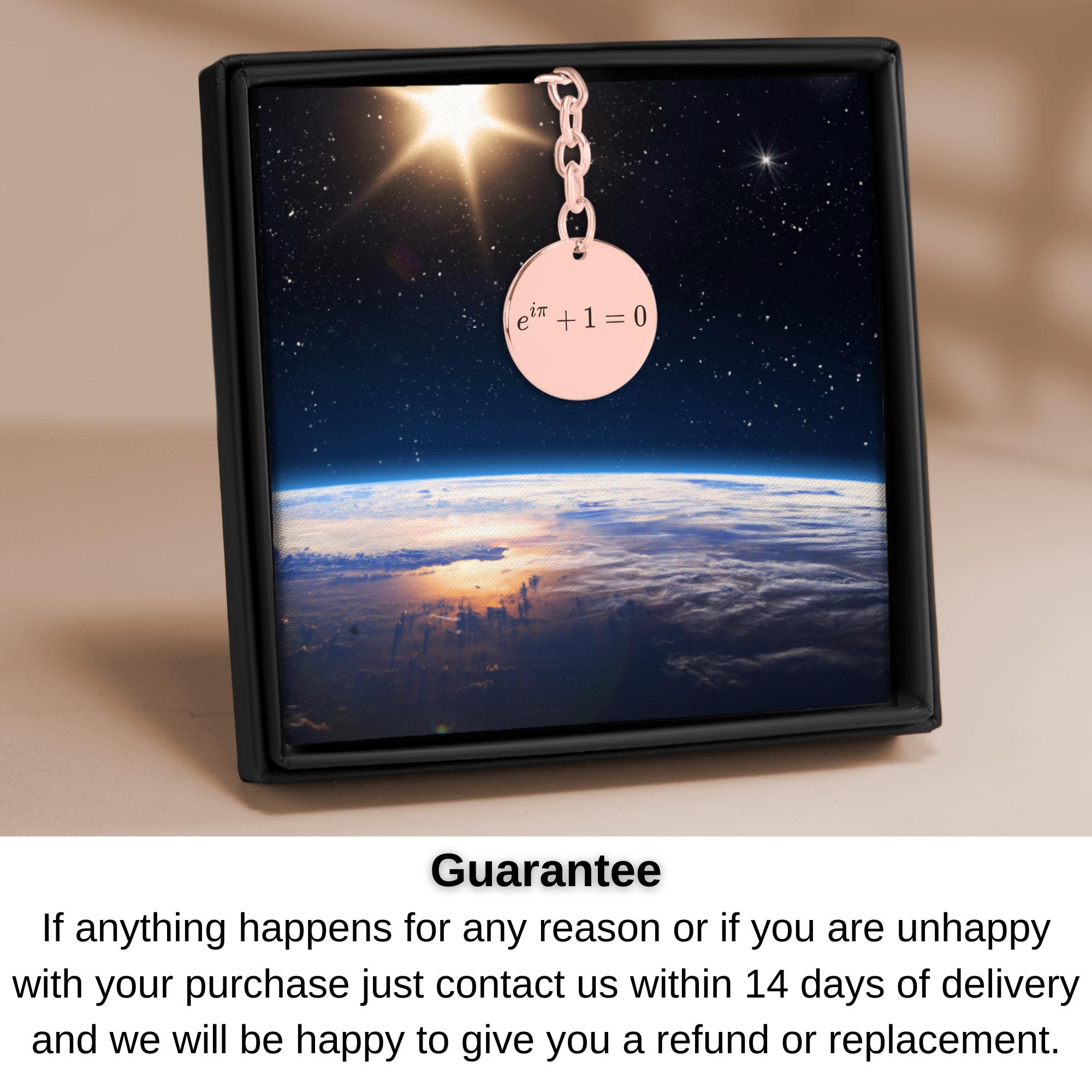 Euler's Identity Equation Keychain Geeky Math Gift for Him, Physics ...