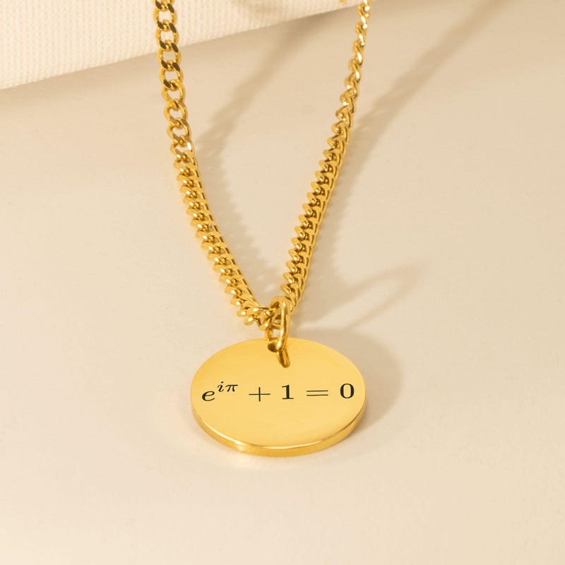 Math Jewelry - Etsy UK