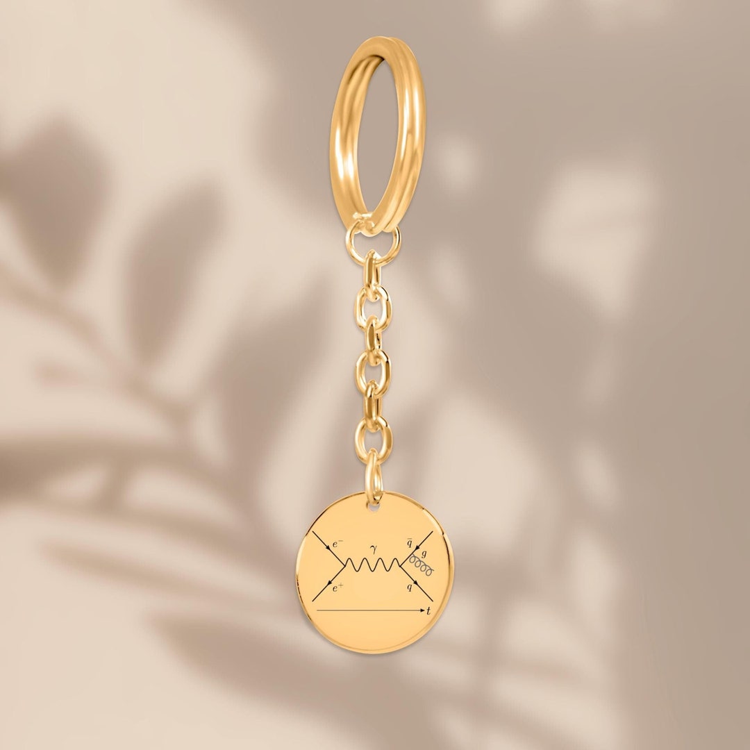 Feynman Diagram Keychain – Quantum Physics Gift for University Nerds ...