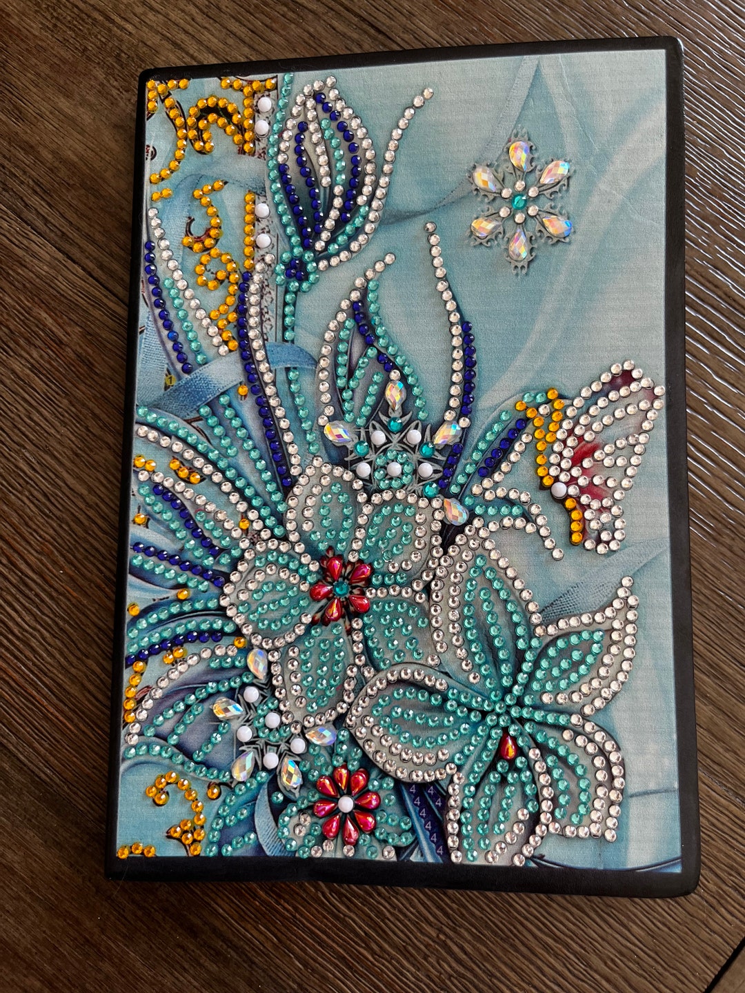 5D, Diamond Art, Diamond Painting, Notebook, Journal, Diary, Leather - Etsy